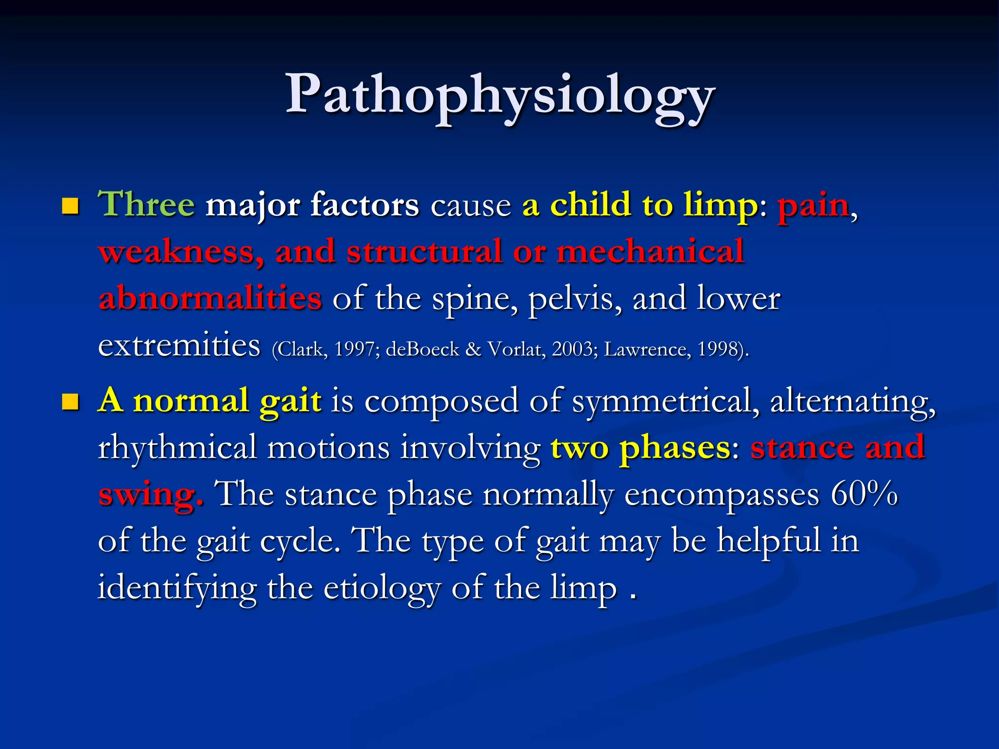 Approach to limping child 2 | PPT