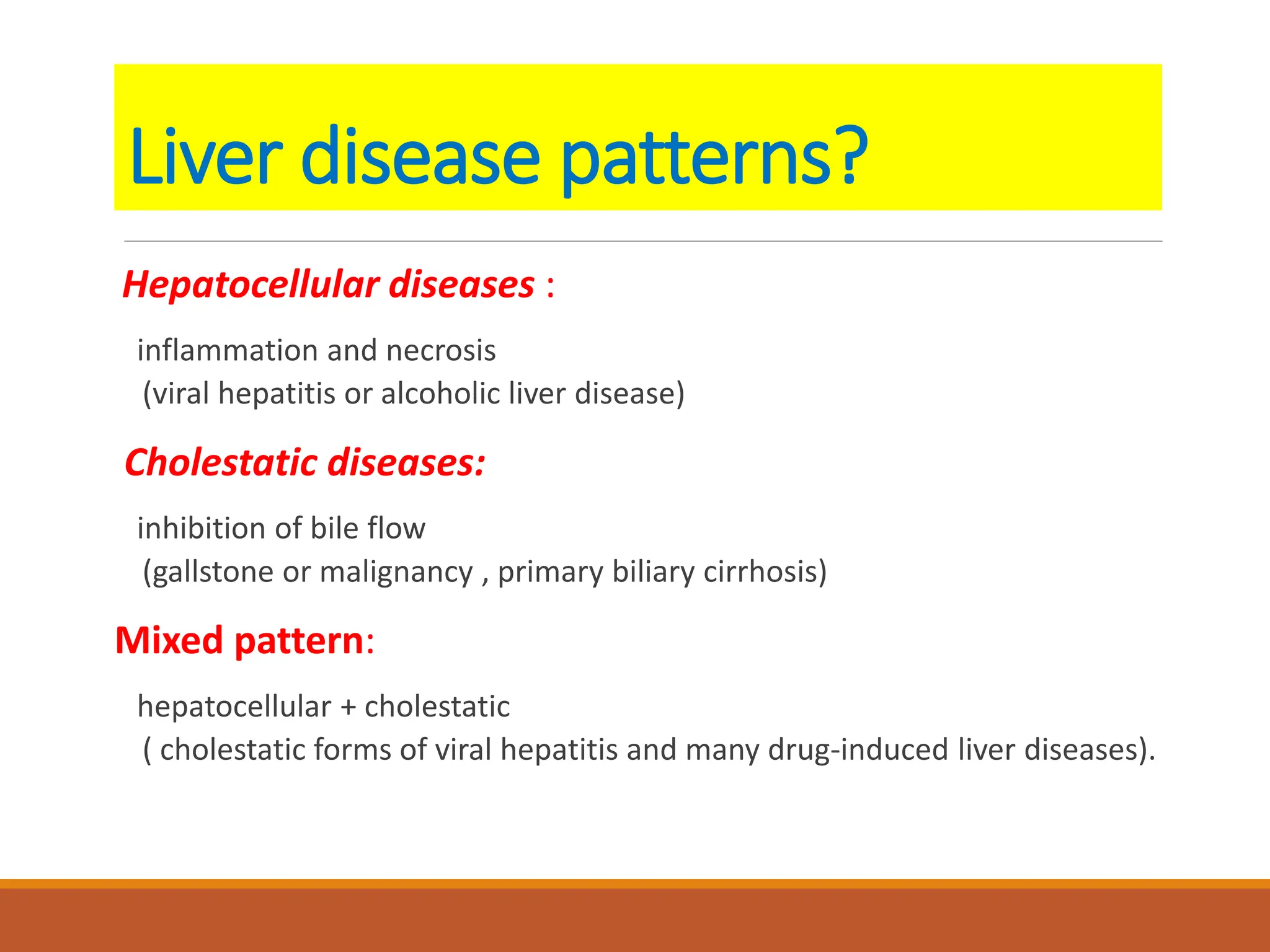 APPROACH TO DIAGNOSIS OF LIVER DISEASES.ppt