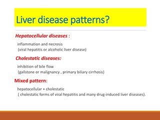 APPROACH TO DIAGNOSIS OF LIVER DISEASES.ppt