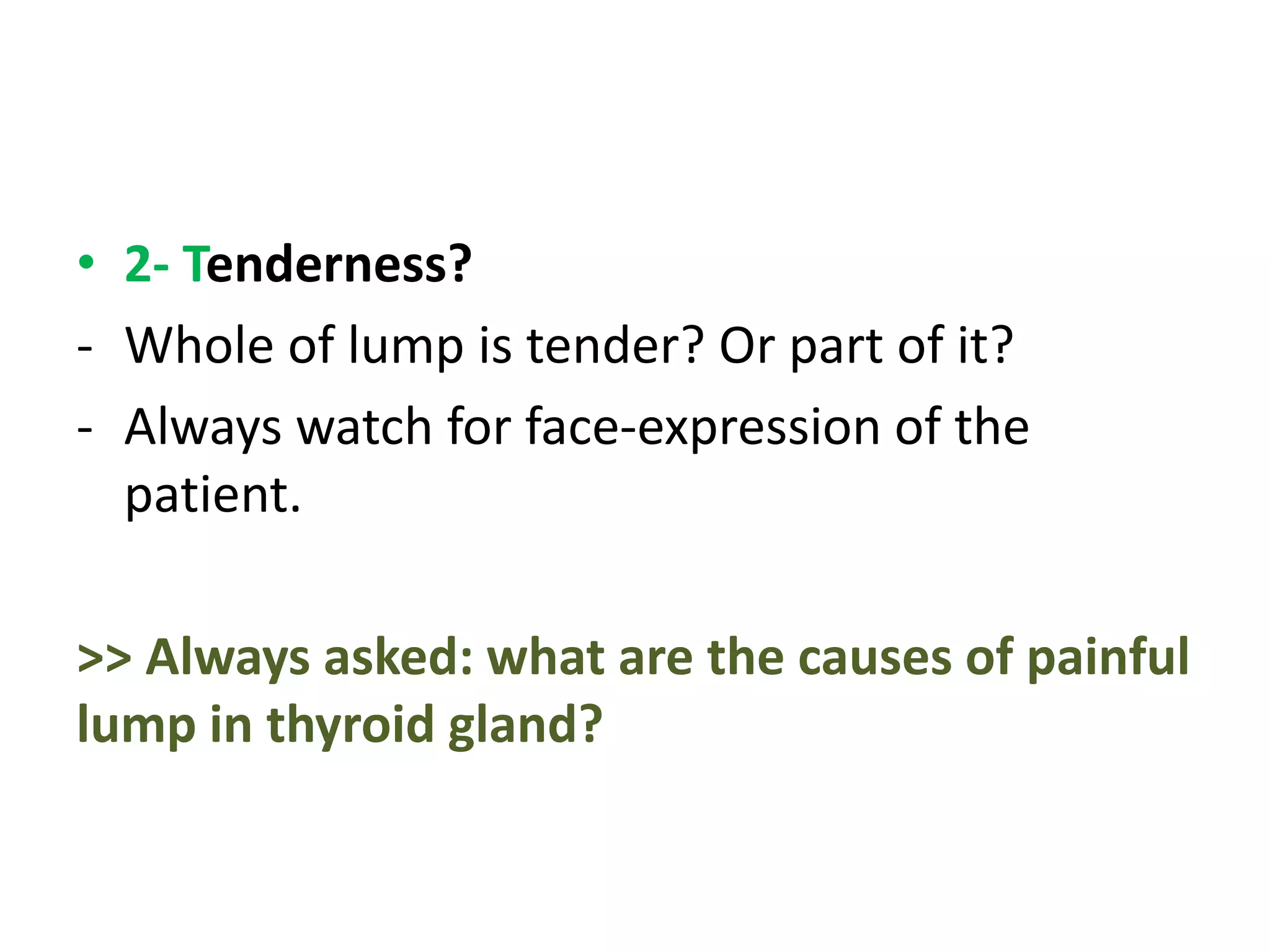 Approach to lump | PPTX