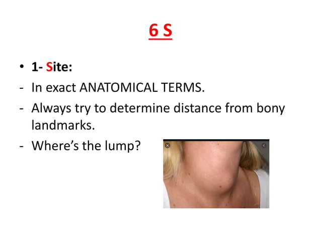 Approach to lump | PPTX