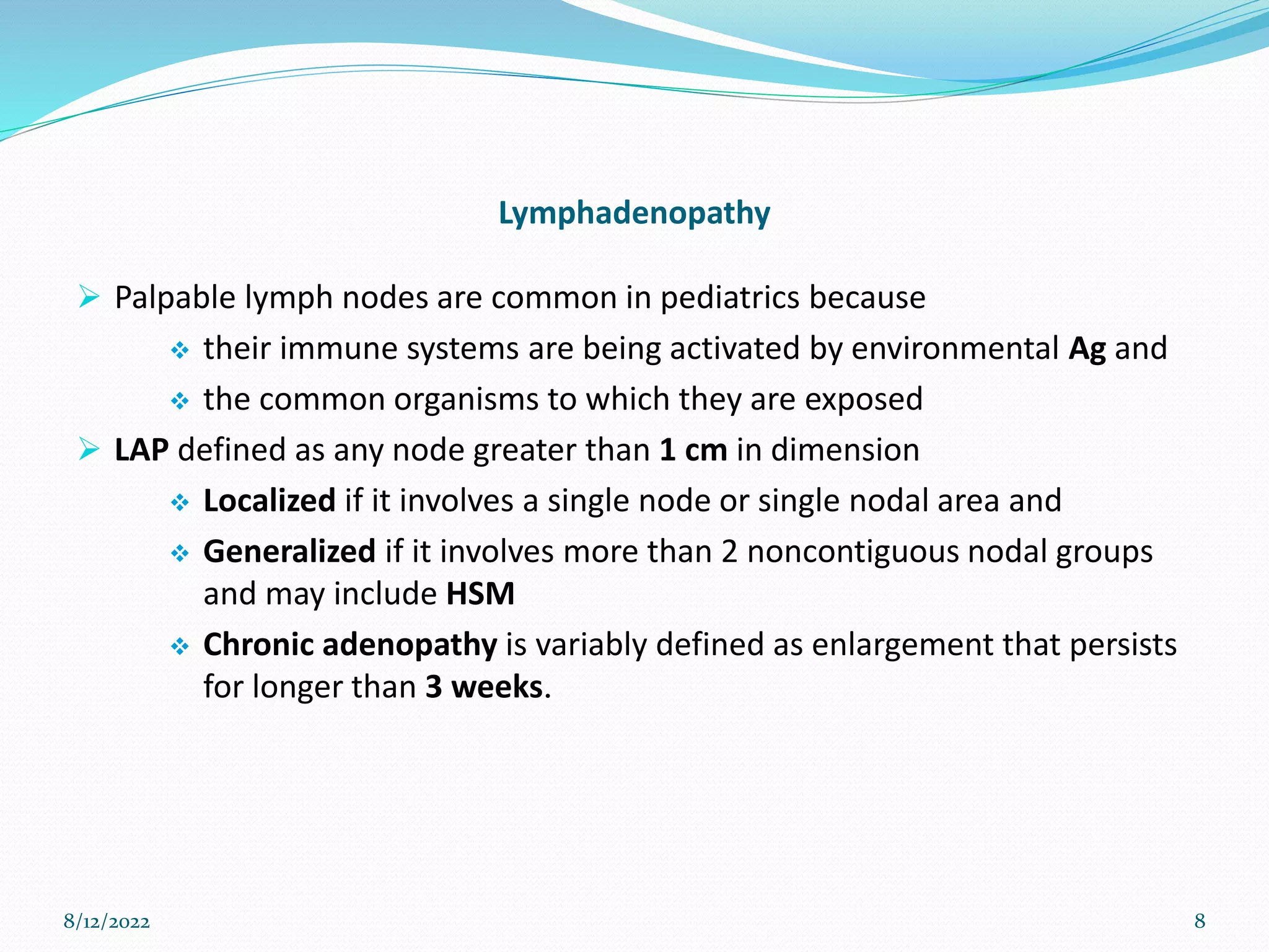 Approach to Lymphadenopathy in children.pptx