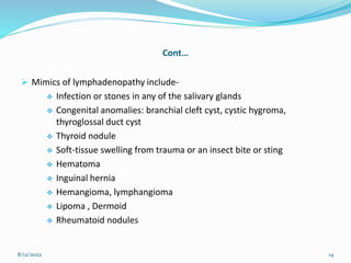 Approach to Lymphadenopathy in children.pptx
