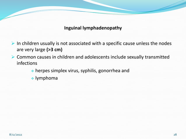 Approach to Lymphadenopathy in children.pptx | Blood Disorders ...