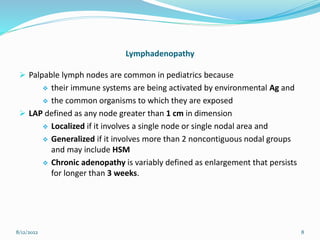 Approach to Lymphadenopathy in children.pptx