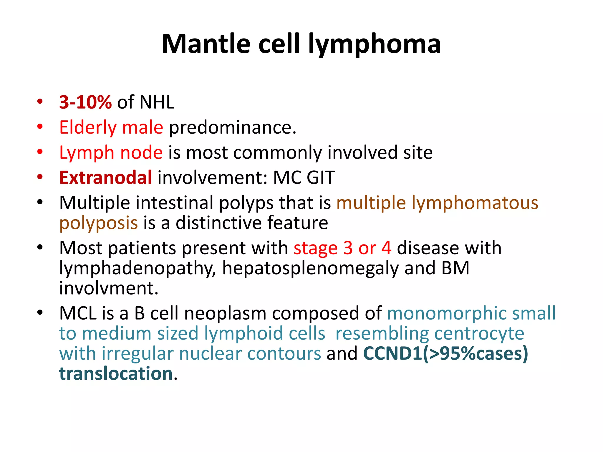 Approach to lymphoma | PPTX