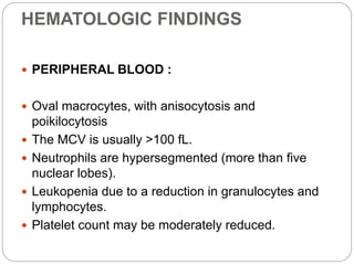 Approach to macrocytic anemia | PPTX