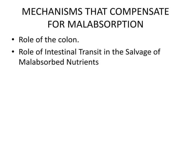 Approach to malabsorption syndromes | PPTX | Digestive Disorders ...