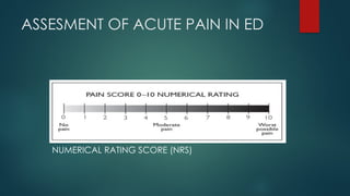 APPROACH TO MANAGEMENT OF PAIN IN ER.pptx