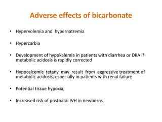 Approach to child with metabolic acidosis | PPTX