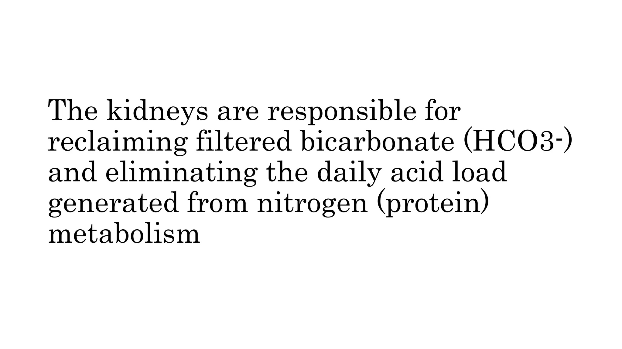 Approach To Metabolic Acidosis Ppt