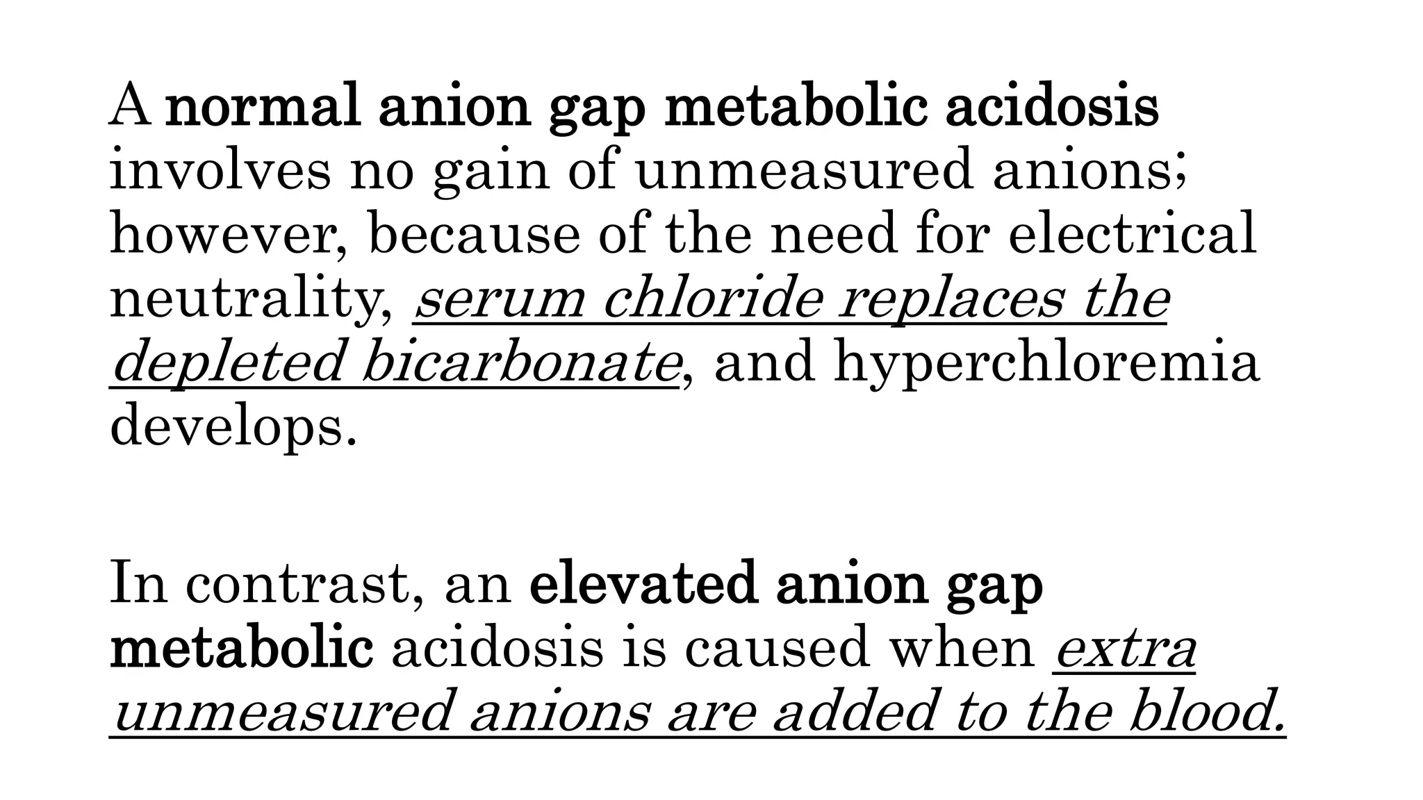 Approach to metabolic acidosis | PPTX