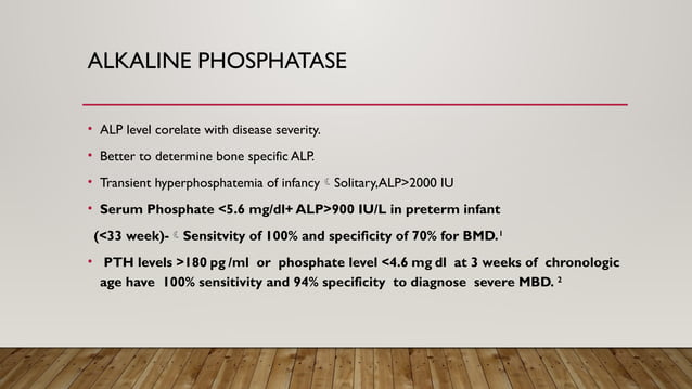 Metabolic bone disease in preterm(Osteopenia of prematurity) | PPTX