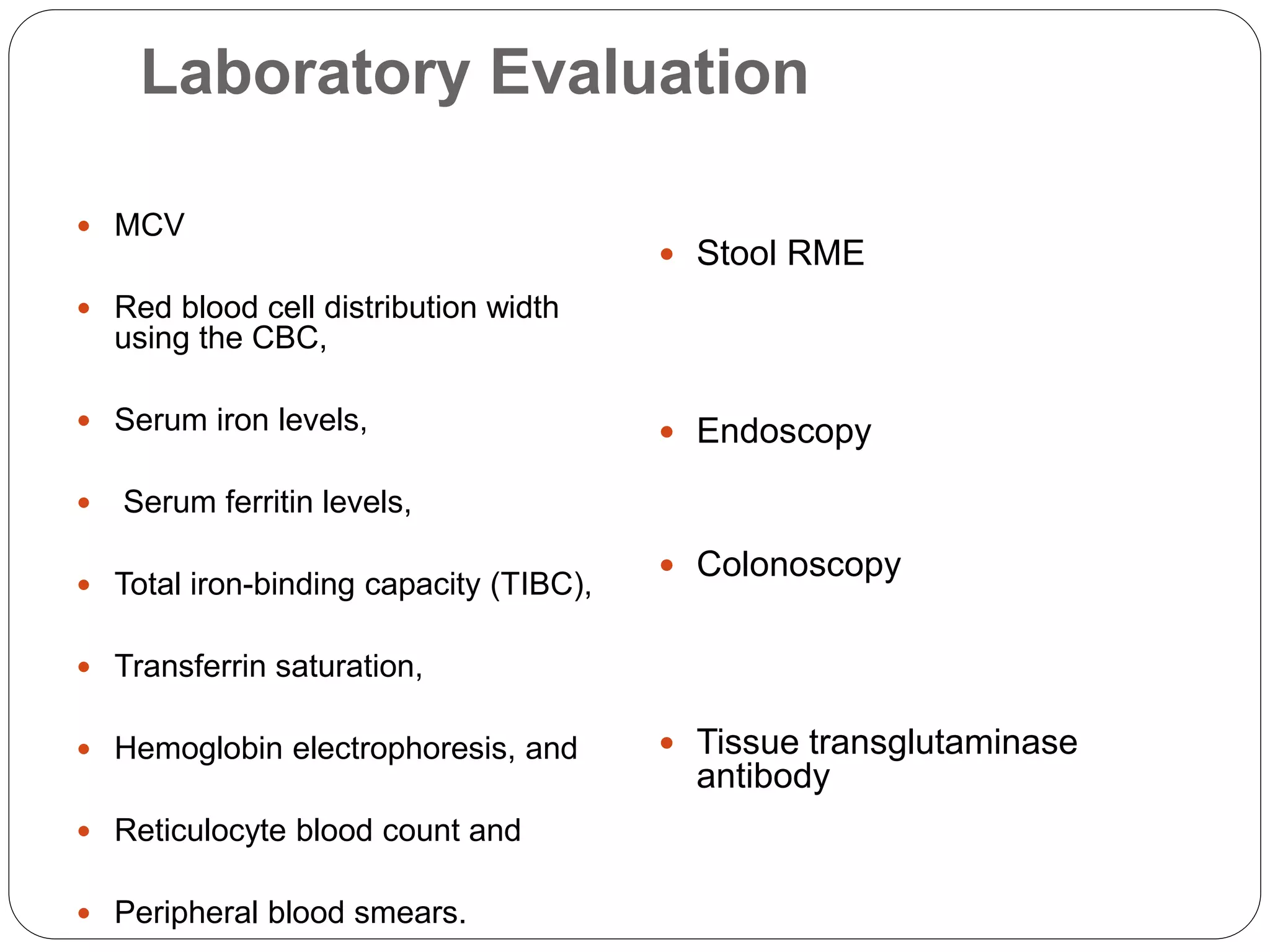 Approach to microcytic anemia | PPTX