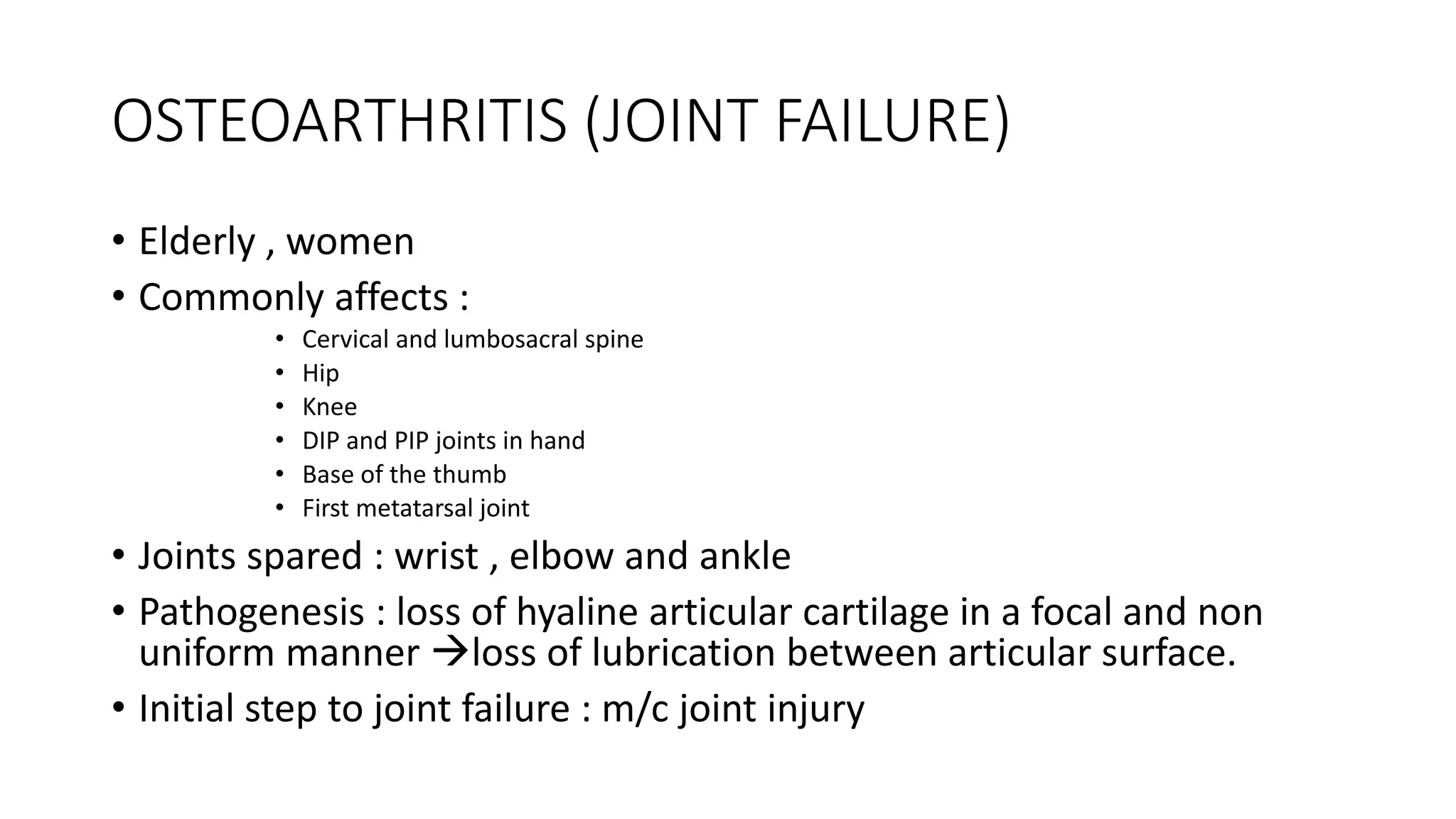 Approach to monoarthritis | PPTX