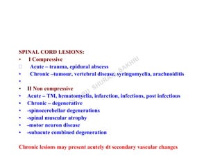Approach to motor weakness | PPT