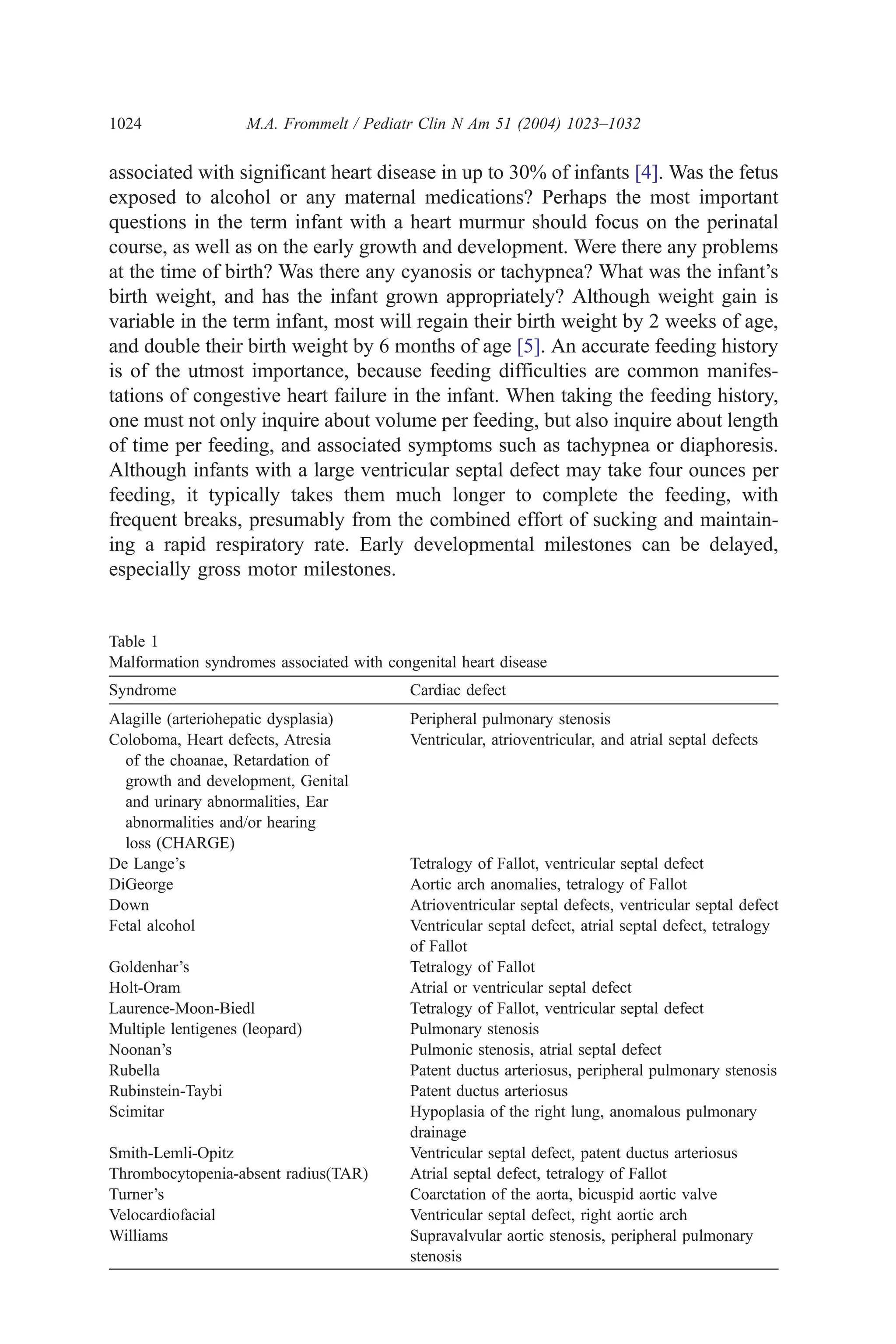 Differential diagnosis and approach to a heart murmur in term infants | PDF