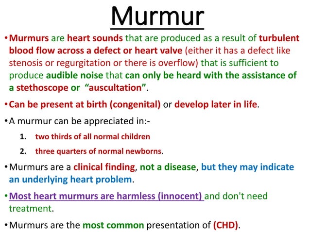 Approach to murmur in Paediatrics.pptx