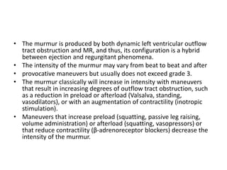 Approach to Heart Murmurs | PPTX