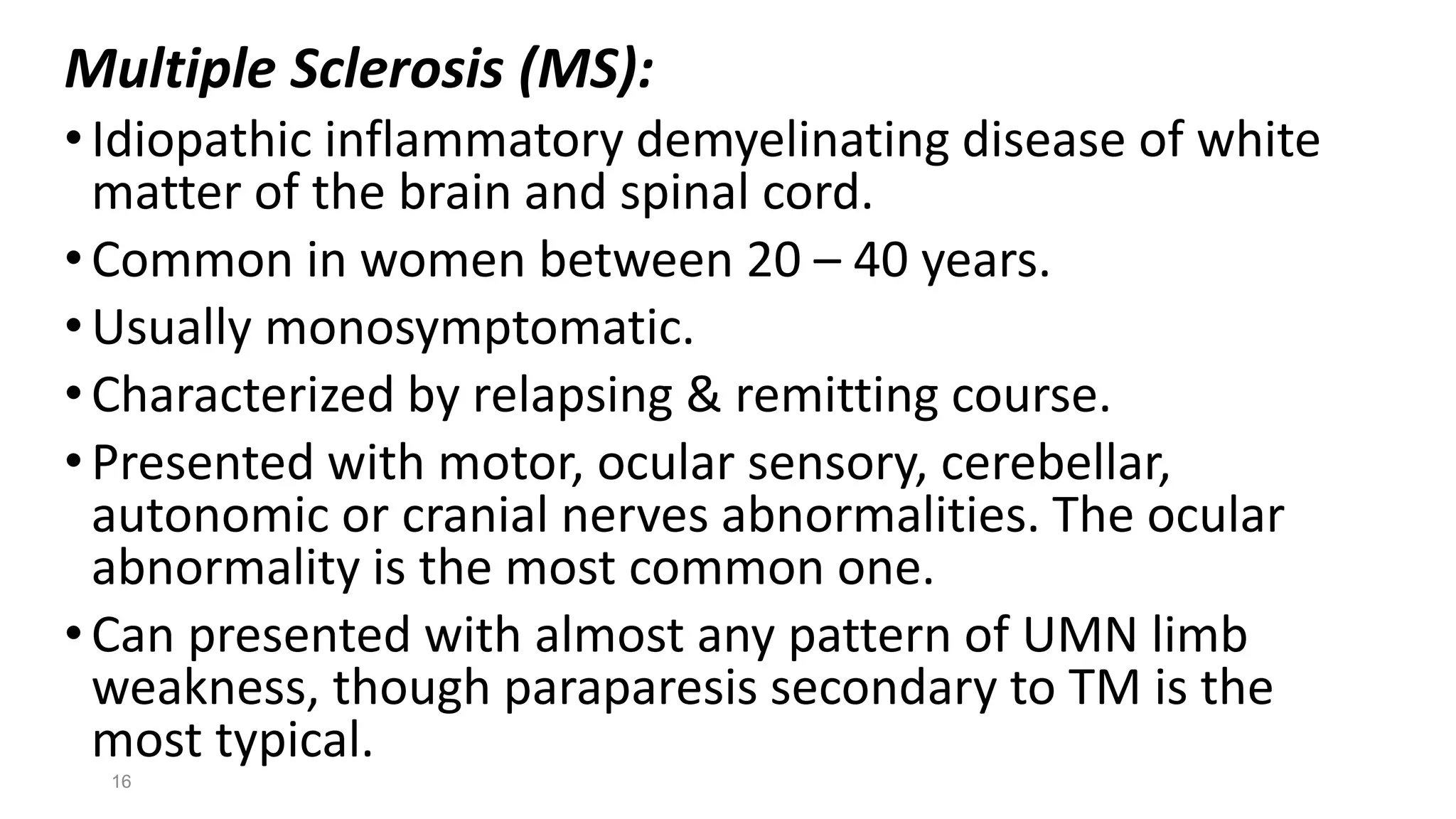 Approach to muscle weakness | PDF
