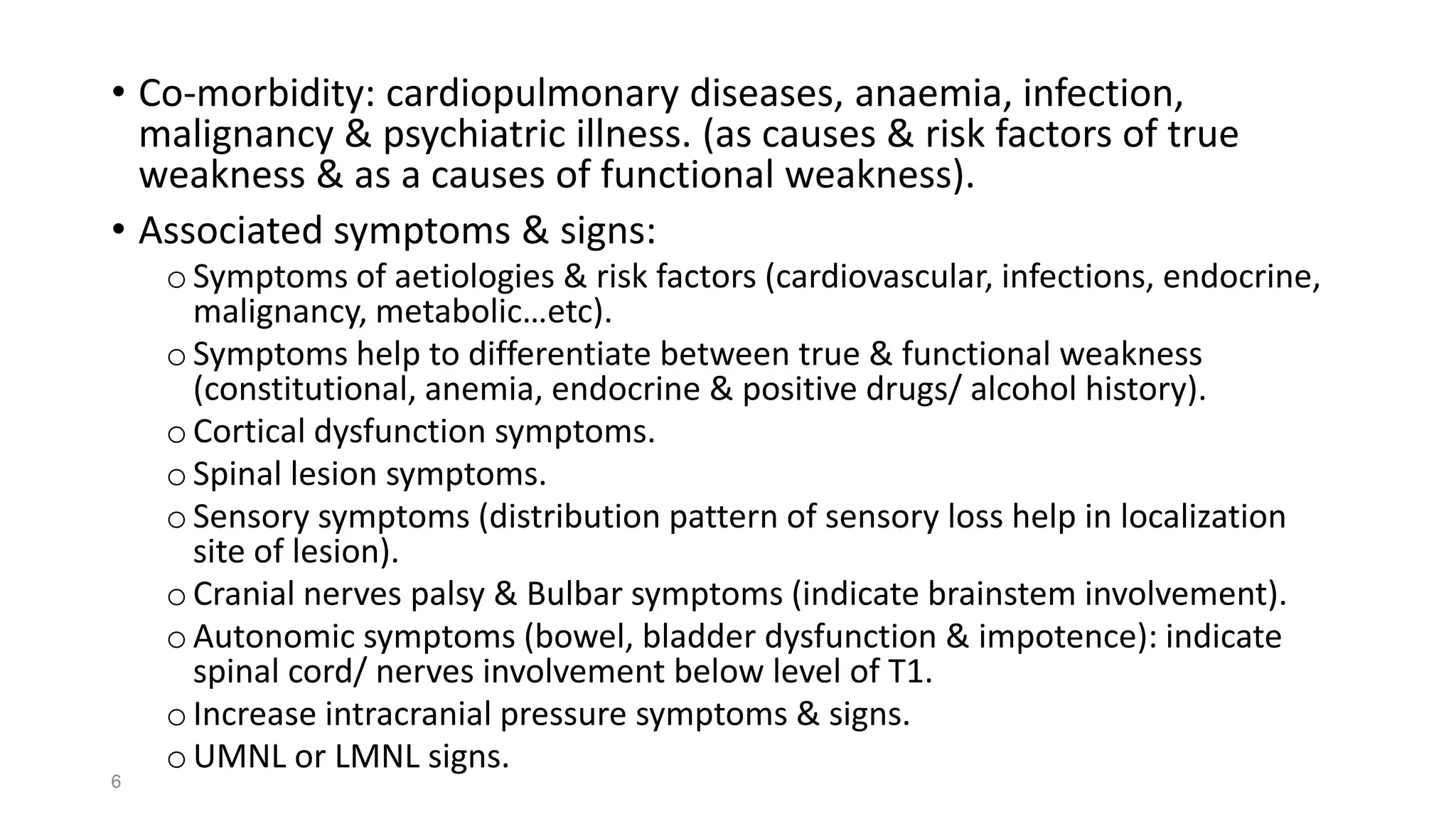 Approach to muscle weakness | PDF