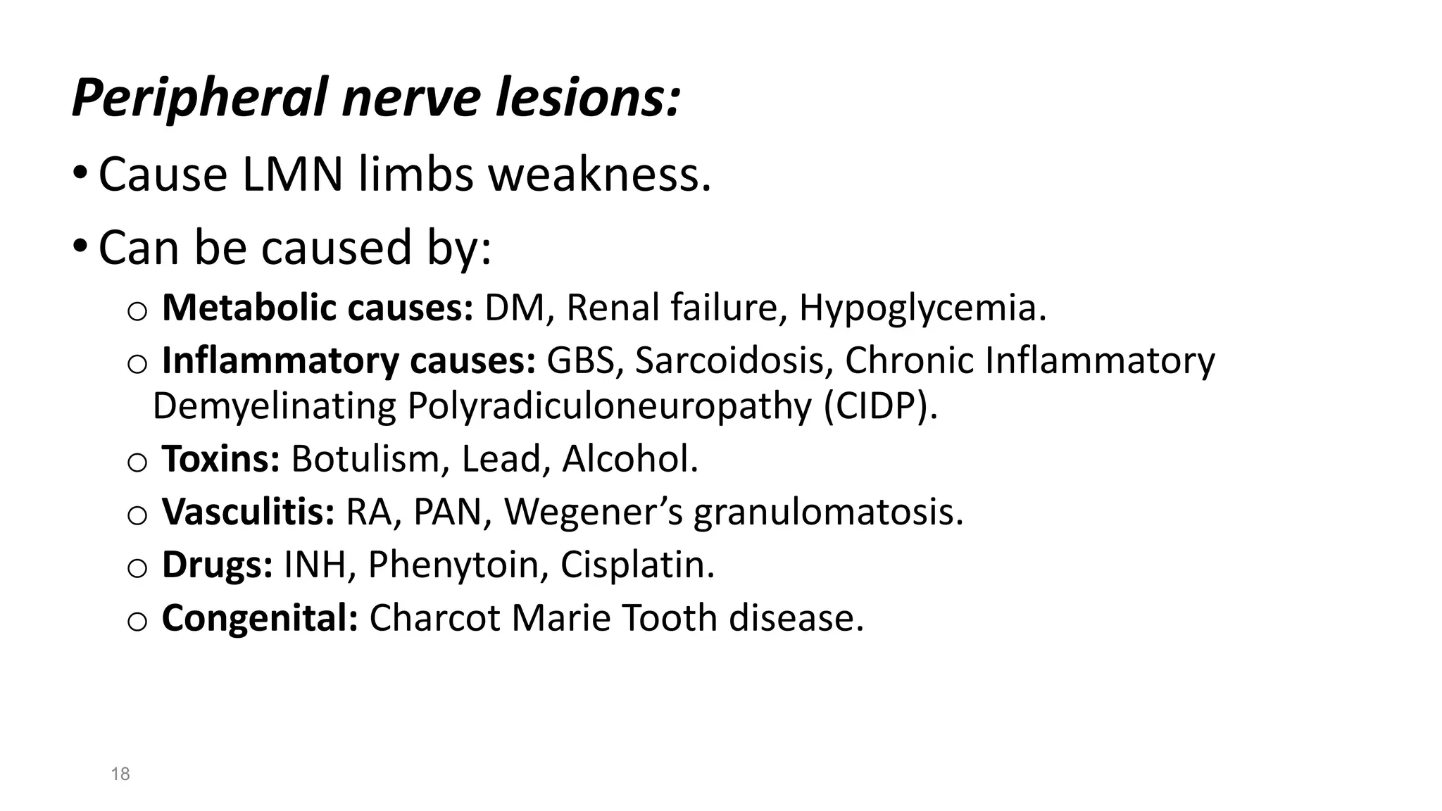 Approach to muscle weakness | PDF