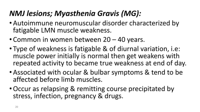 Approach to muscle weakness | PDF