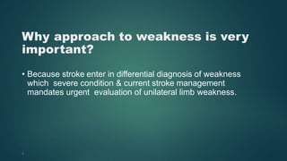 approachtomuscleweakness modified- By Sir Ghani.pptx