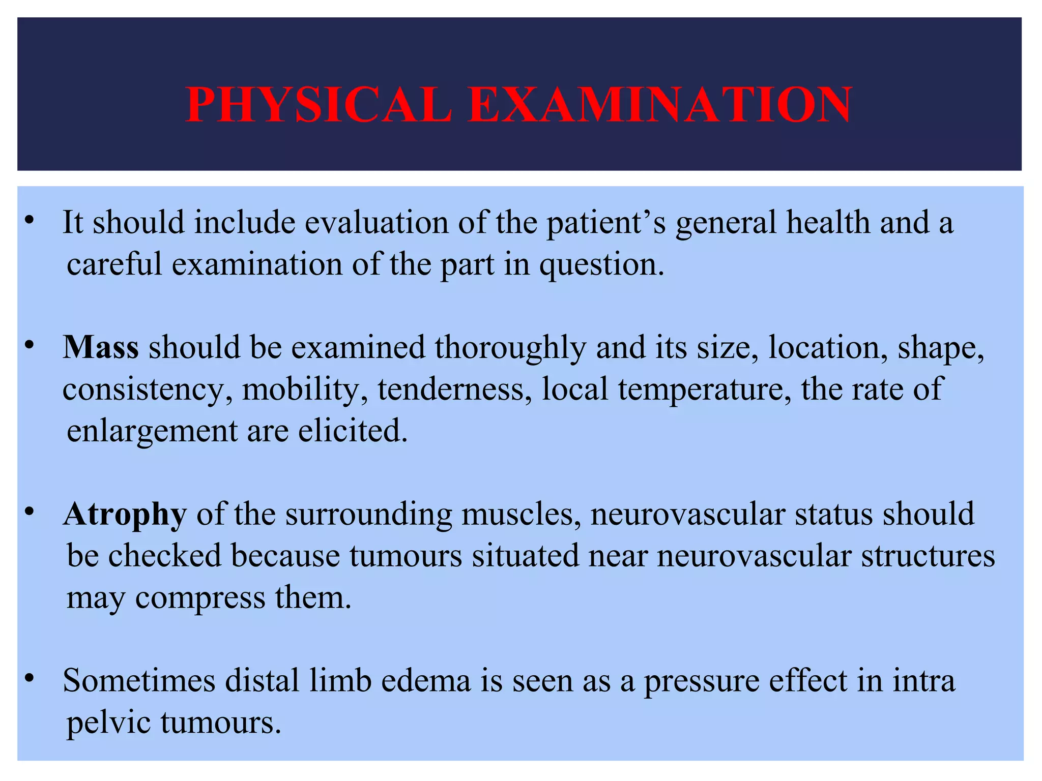 Approach to musculoskeletal neoplasms | PPT