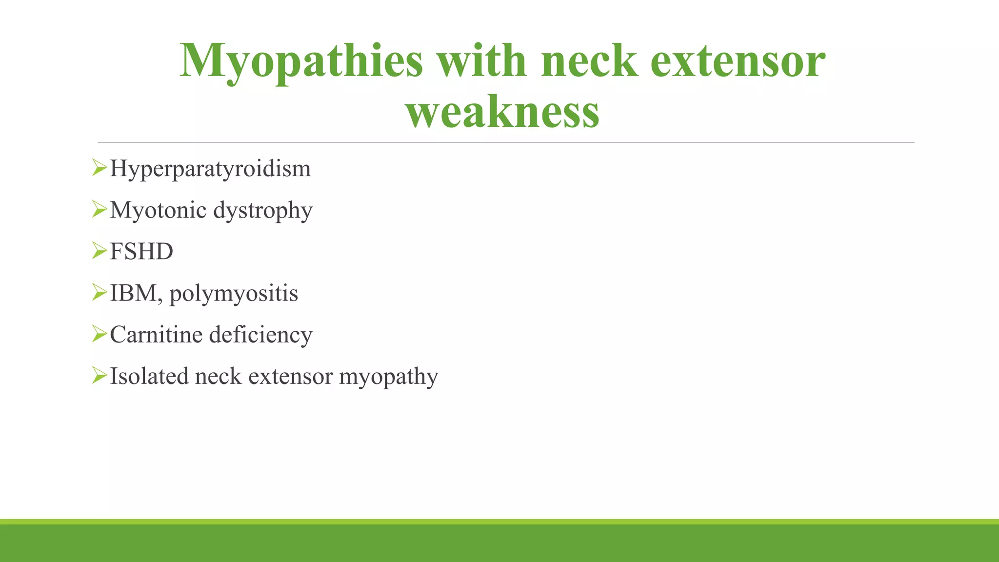 Approach to myopathy | PPTX