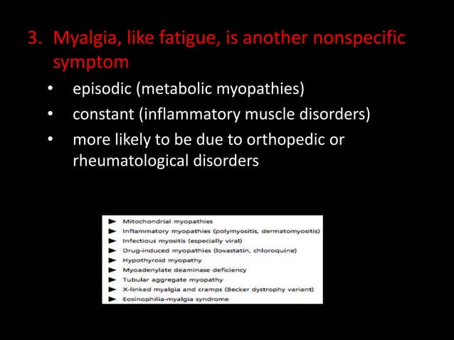 approach_to_myopathy.ppt | Physical Therapy | Wellness