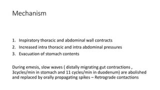 Approach to nausea and vomting- general medicine- gastroenterology | PDF