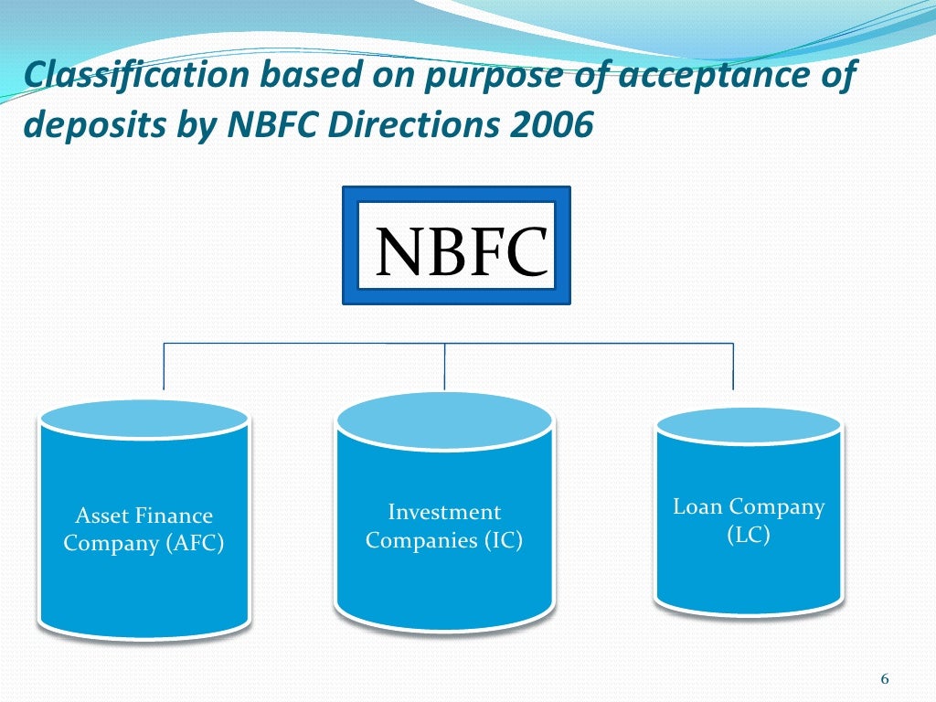 Approach to NBFC