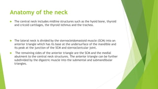 Approach to neck masses | PPTX