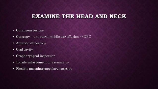 Approach to neck mass in adults | PPTX