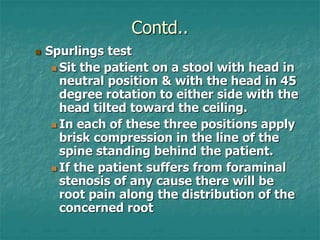 Approach to neck pain | PPT