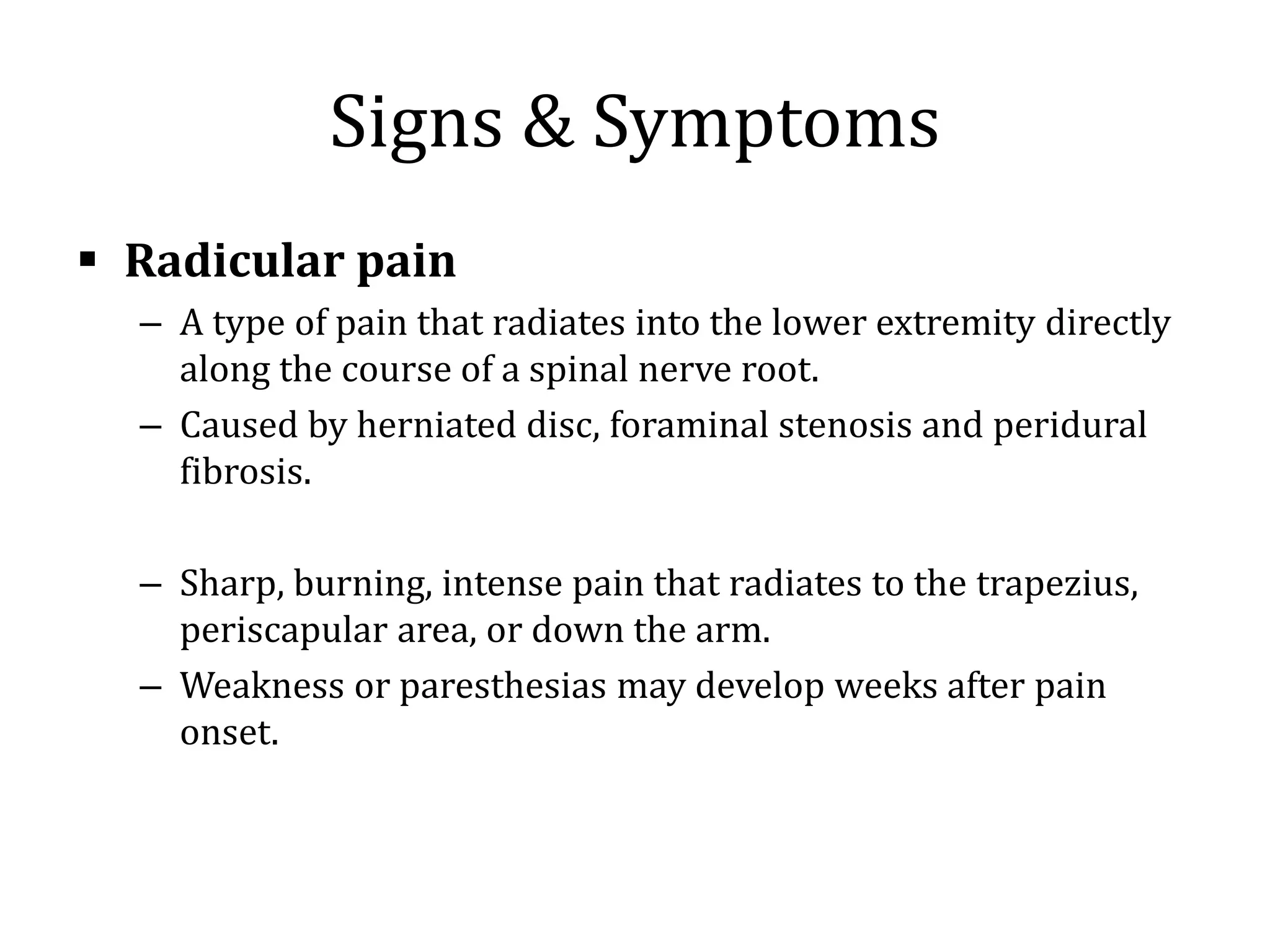 Approach to neck pain | PPTX