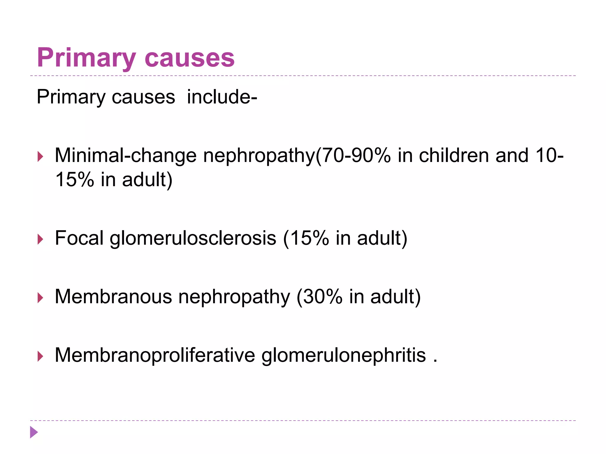 Approach to nephrotic syndrome | PPTX