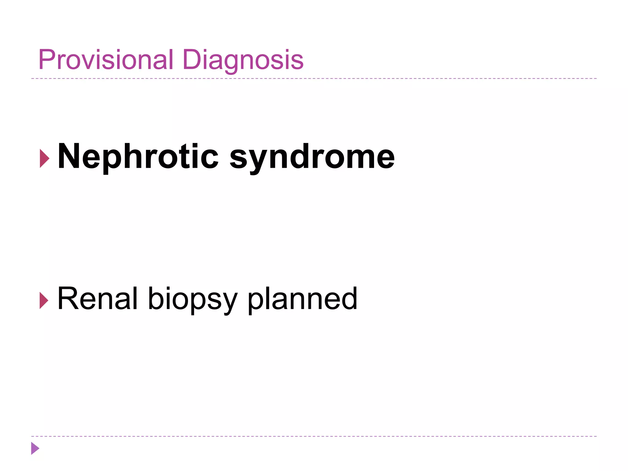 Approach to nephrotic syndrome | PPTX