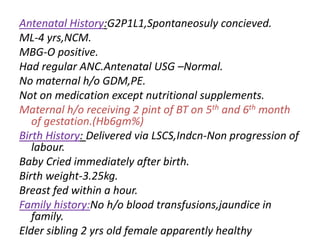 Approach to neonatal anemia | PPTX