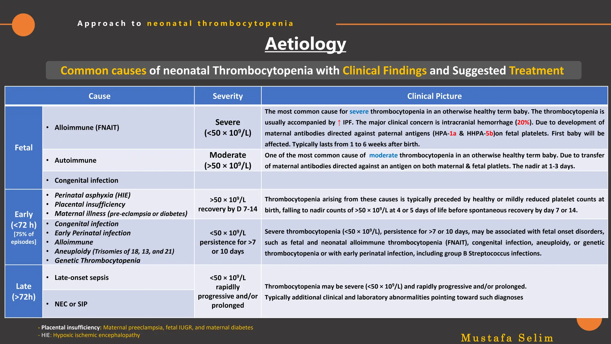 Approach to neonatal thrombocytopenia.pptx