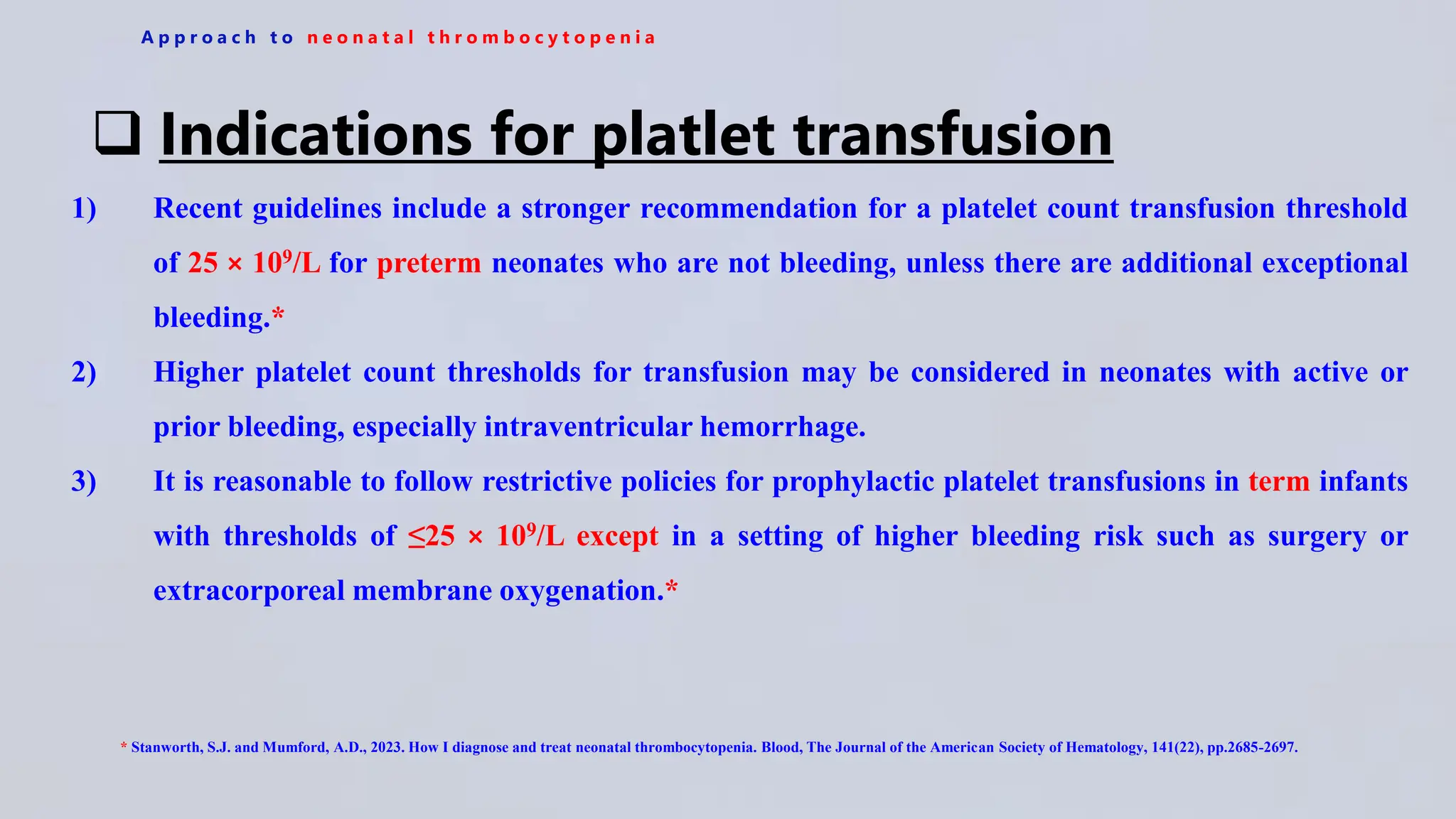 Approach to neonatal thrombocytopenia.pptx