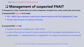 Approach to neonatal thrombocytopenia.pptx