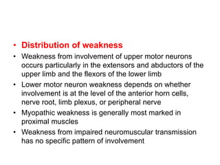 APPROACH TO NEUROLOGICAL WEAKNESS.pptx