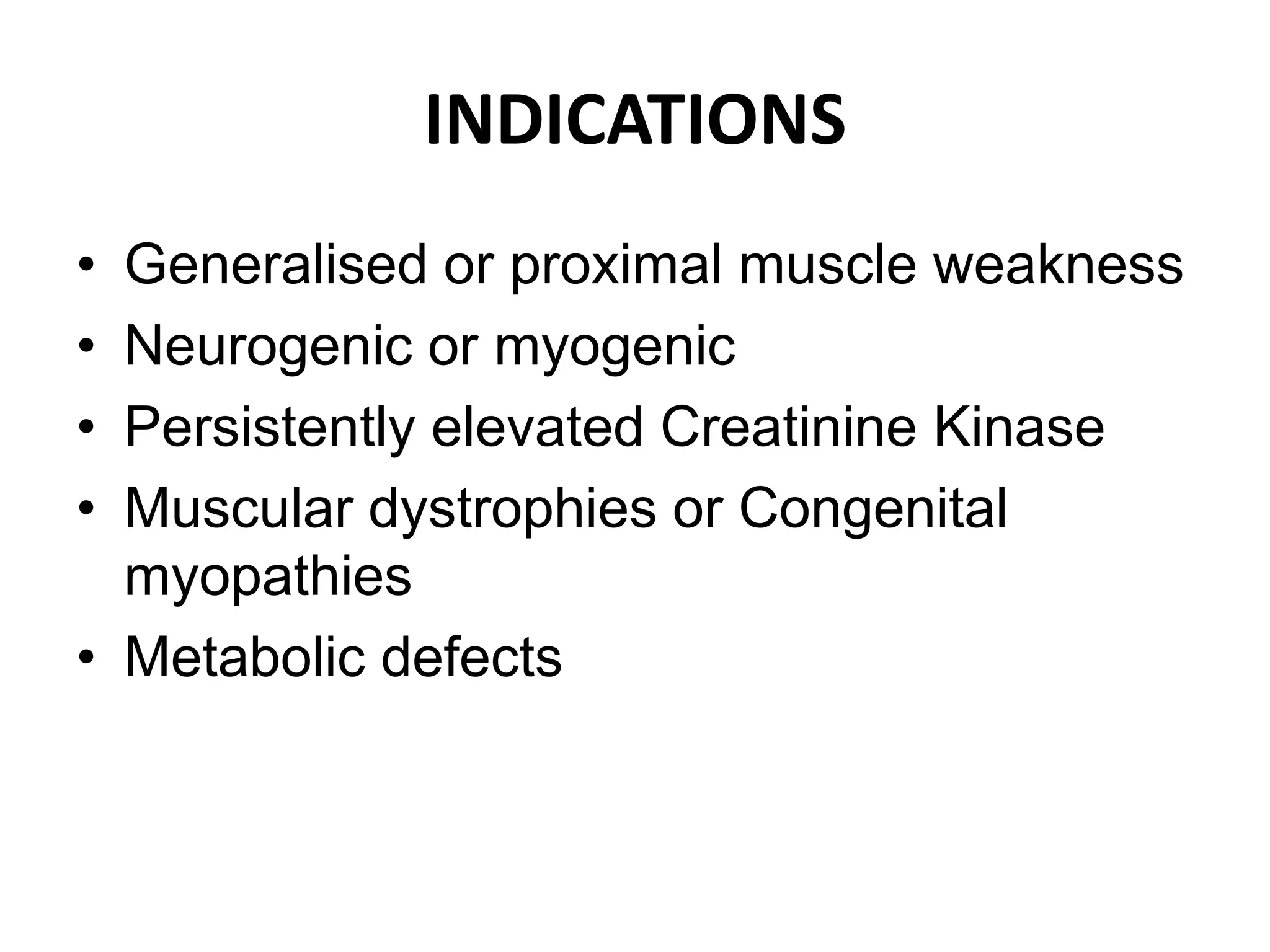 Approach to neuromuscular disorders | PPTX