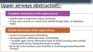 Approach to non-infectious Upper Airway Obstruction “Stridor” in children.pptx