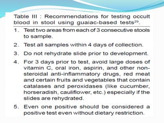 Approach to occult bleeding | PPTX