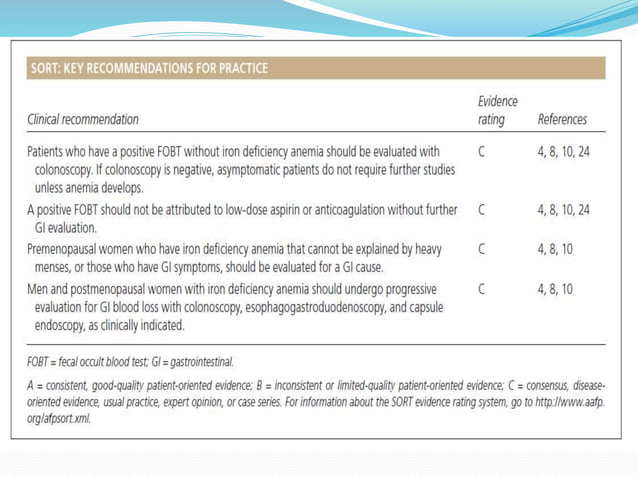 Approach to occult bleeding | PPTX | Blood Disorders | Diseases and ...