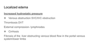 Approach to Oedema in Children.pdf | Blood Disorders | Diseases and ...