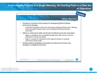 How We Approach Strategy Offsites | PDF